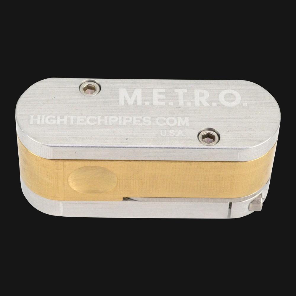 High Tech Pipes - M.E.T.R.O. Pipe - Brass – pipeee.com
