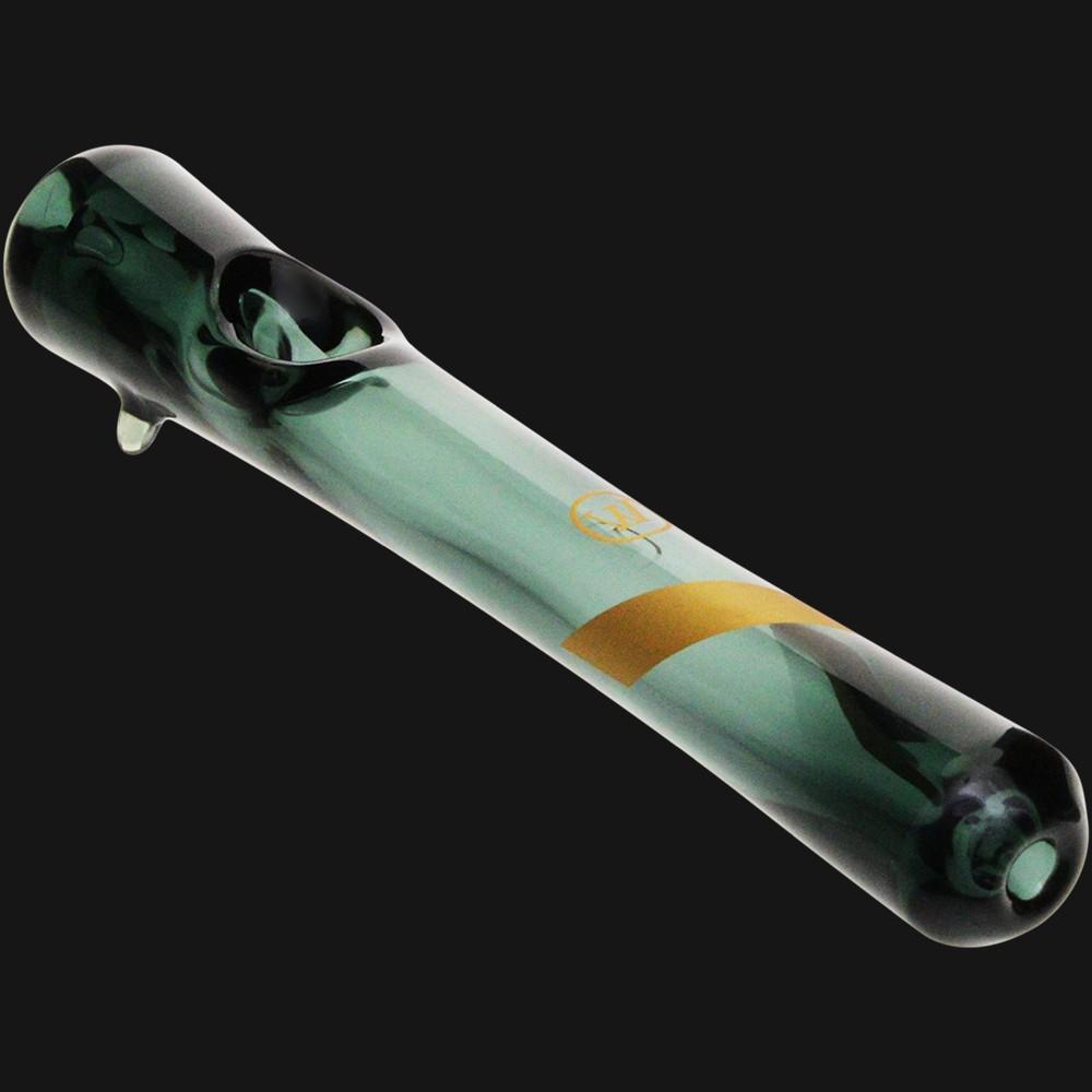 Marley Natural Steamroller Pipe Smoked Glass | Glass Steamroller Pipe ...