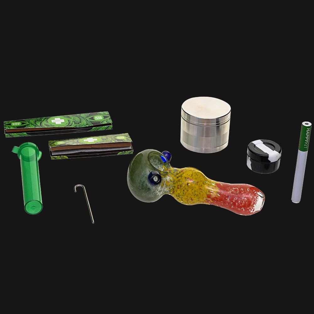 The Very Happy Kit Smell Proof All In One Smoking Kit – pipeee.com